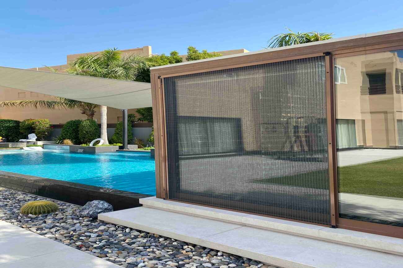 Motorized Flyscreens – Dubai Blinds